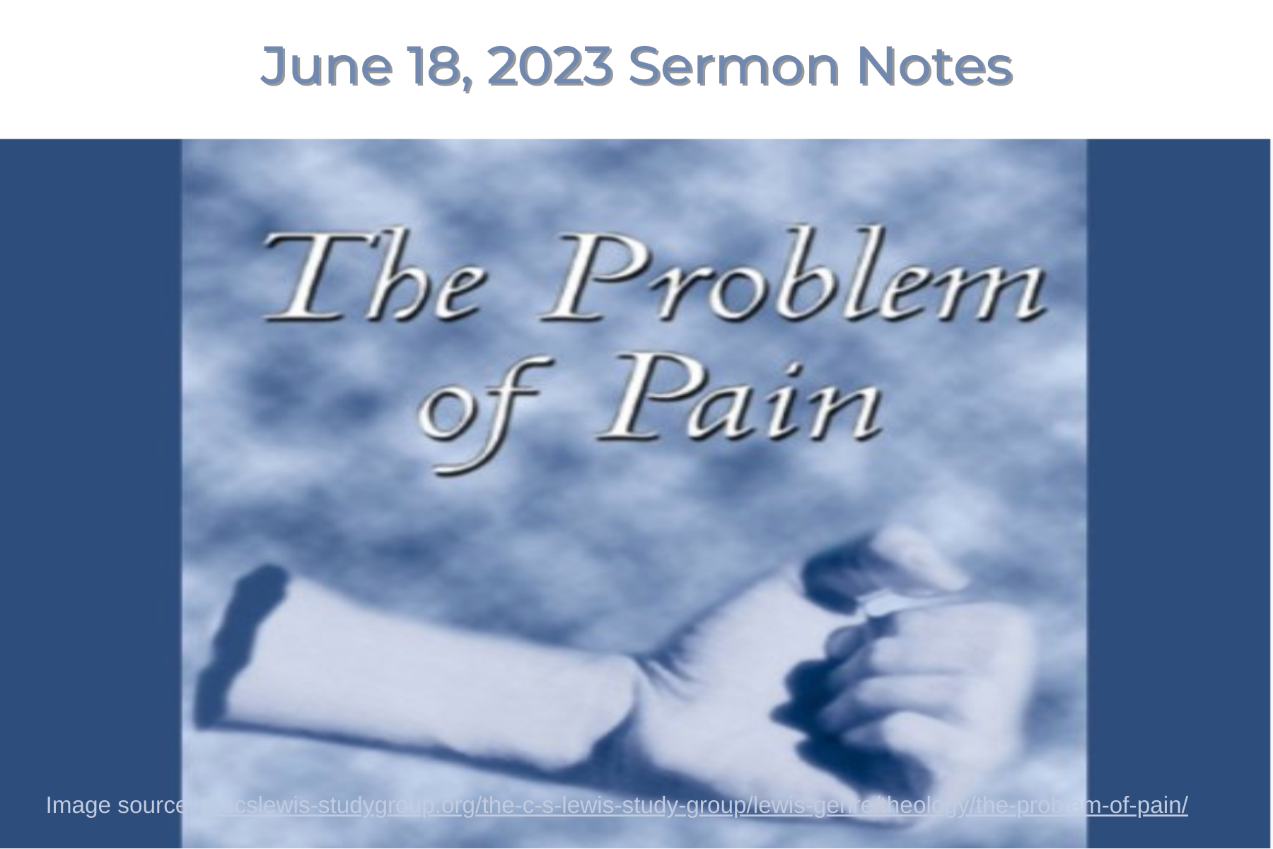 June 2023 Sermon Notes (2) – Union Presbyterian Church of Los Altos